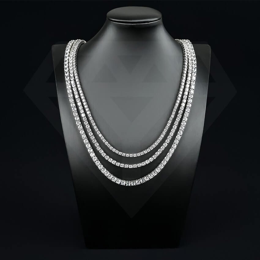 Iced Out Tennis Chain - Wholesale Jewelry & Custom Jewelry